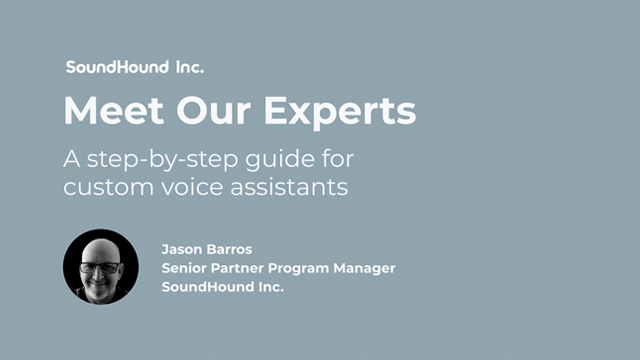 Designing Voice User Interfaces - SoundHound Designing Voice User Interfaces - SoundHound